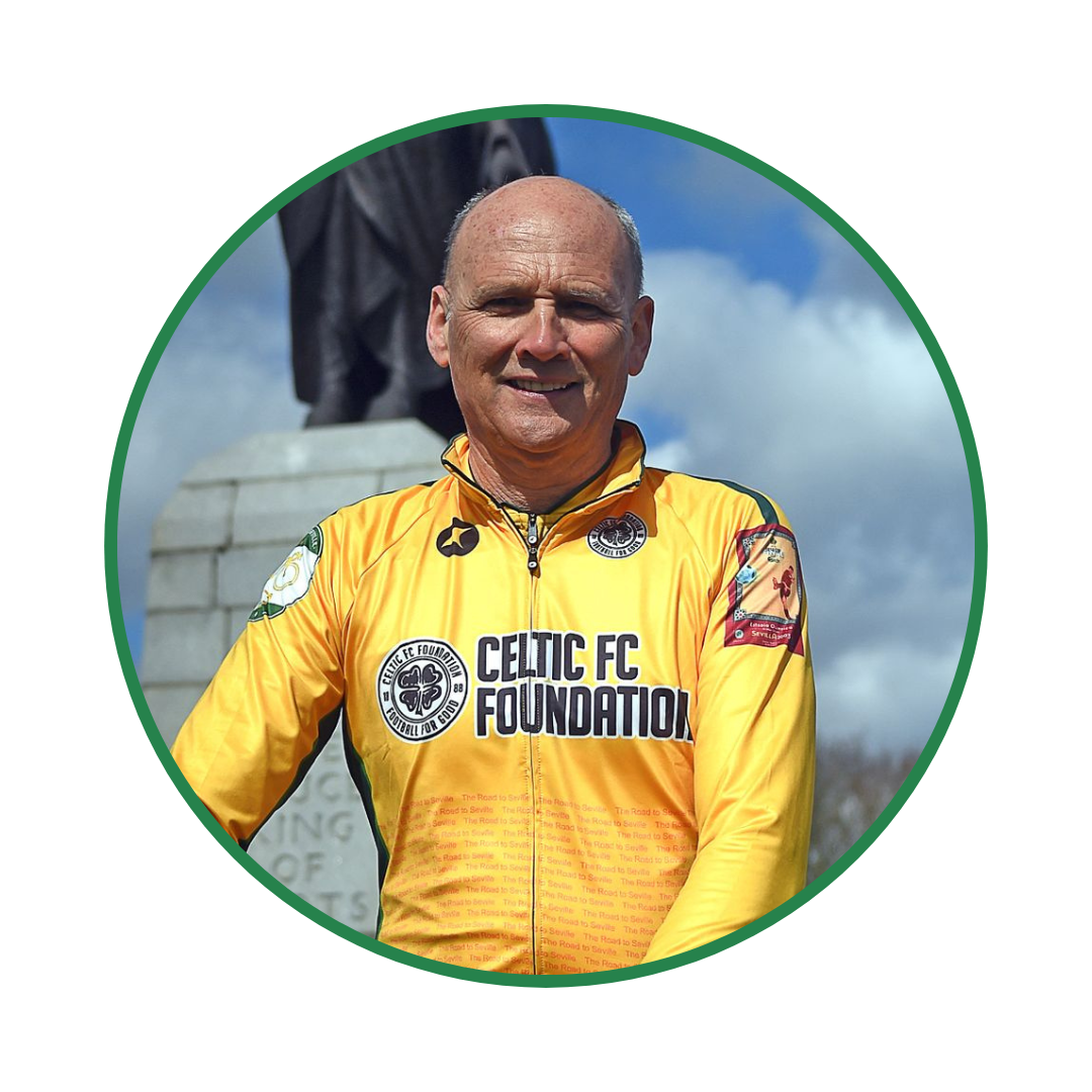 Kenny McKeown: Reflections on The Road to Seville Cycle | Celtic FC Foundation | charity ...