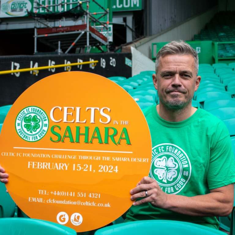 Simon Donnelly set for the Sahara with Celtic FC Foundation | Celtic FC ...